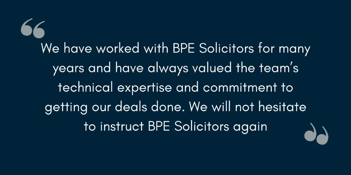 BPE Solicitors acts for Totally plc on latest multi-million pound ...
